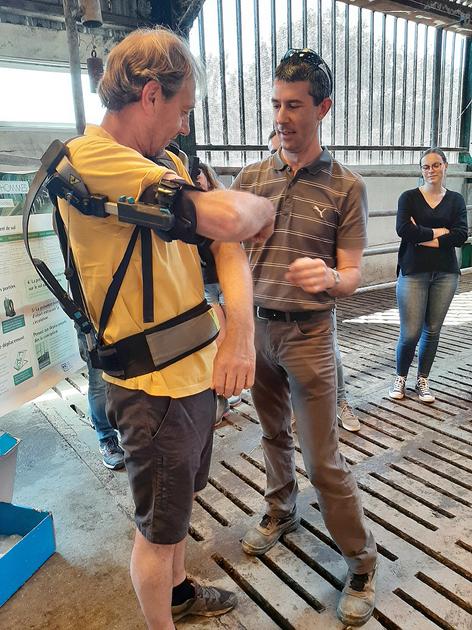 Prévention | Un exosquelette pour réduire l’usure du corps par la ...