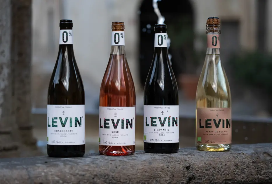 Levin 0% révolutionne la catégorie des vins sans alcool | Agra Innovation
