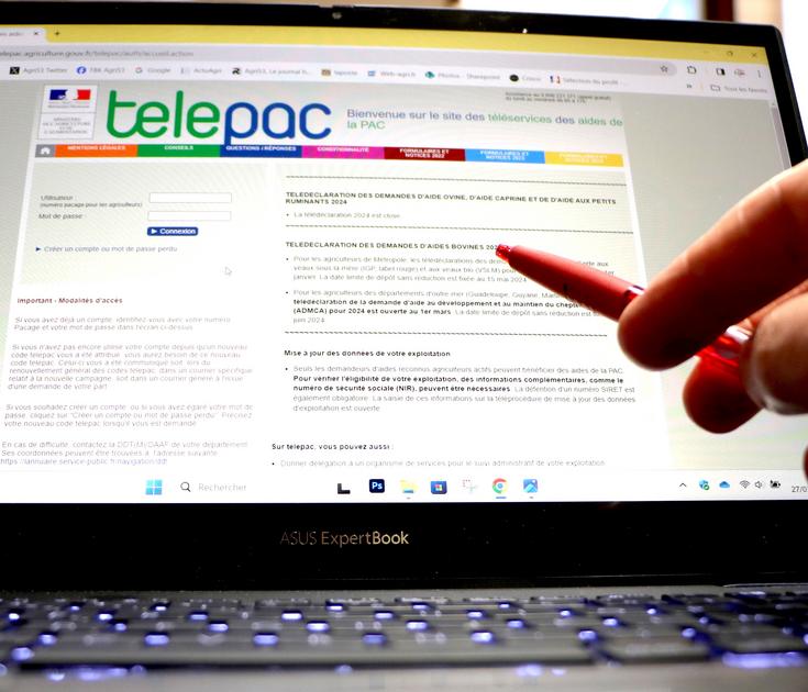 TéléPac : vos déclarations possibles dès lundi 1er avril | Agri53