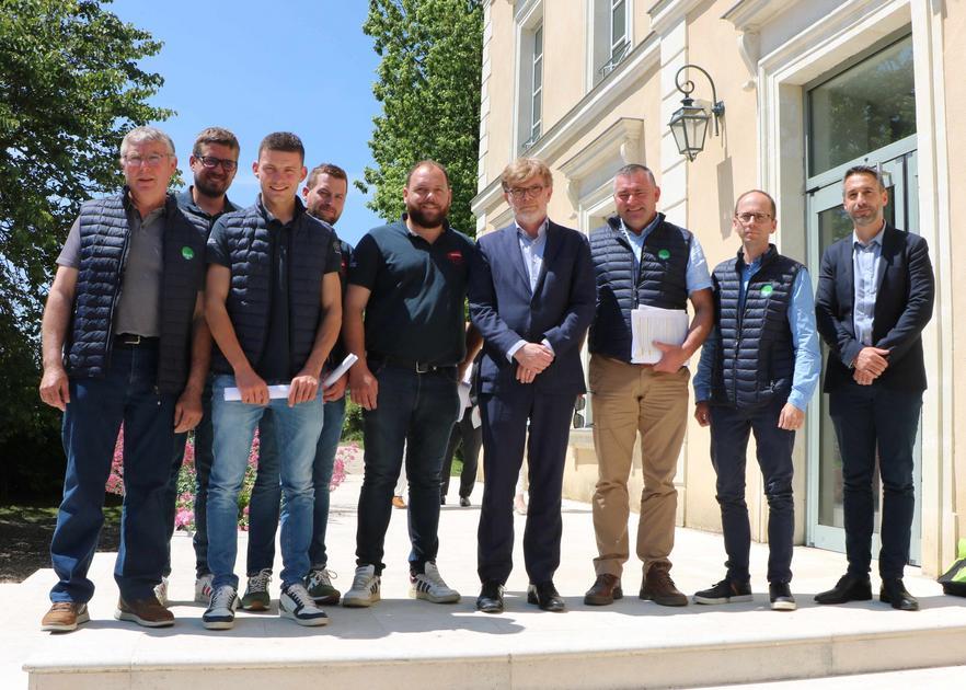 FDSEA et JA discutent avec Marc Fesneau | Agri53