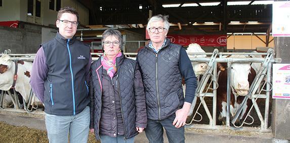 Un élevage moderne de Montbéliardes | Réussir Agri72