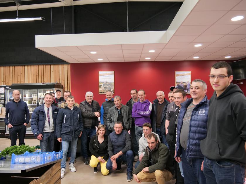 Blondes d’Aquitaine 49 | Les éleveurs découvrent le magasin de ...