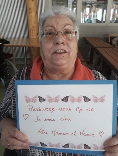 Les résidents de l’Ehpad donnent des nouvelles sur les réseaux sociaux ...