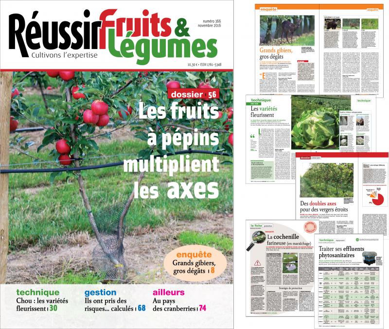 Nouvelle formule pour Réussir Fruits & Légumes | Réussir fruits & légumes