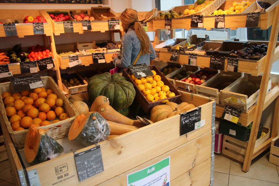 Les fruits et légumes, vedettes de l’offre locale des magasins bio ...