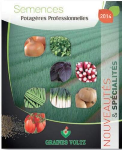 CATALOGUE GRAINES VOLTZ | 17 produits innovants | Réussir fruits & légumes