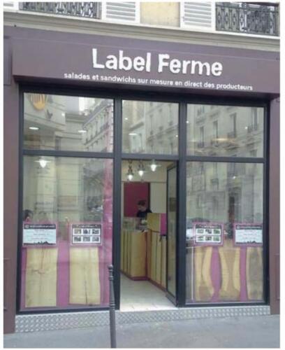 Label Ferme, une restauration rapide en direct des producteurs ...