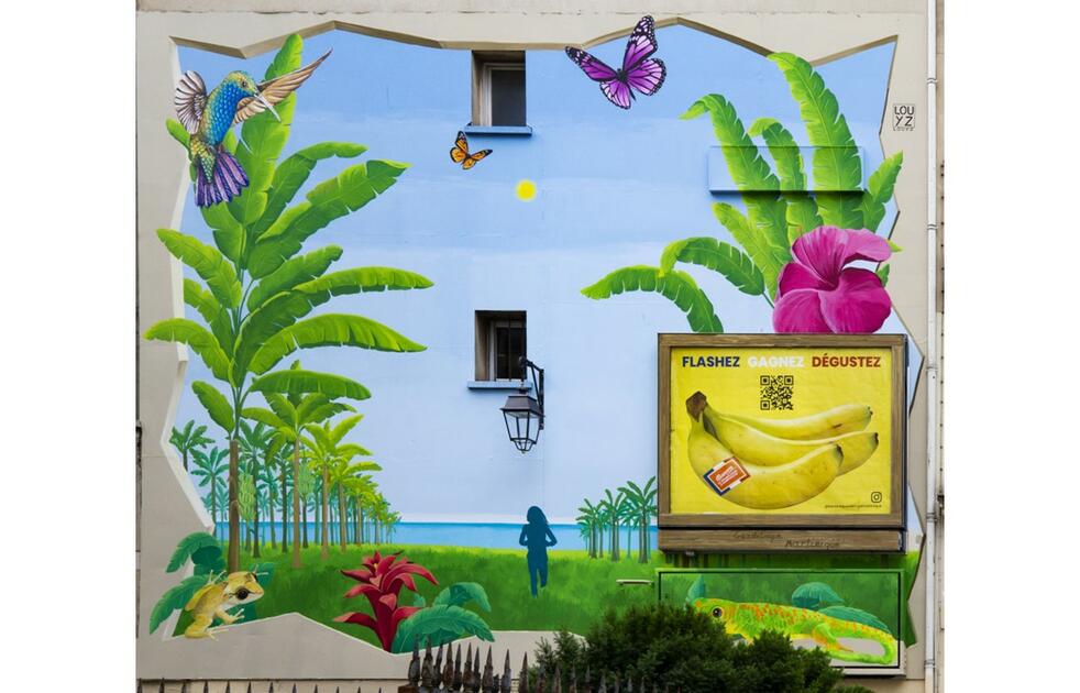 Pourquoi la banane de Guadeloupe et de Martinique se met au street art ...