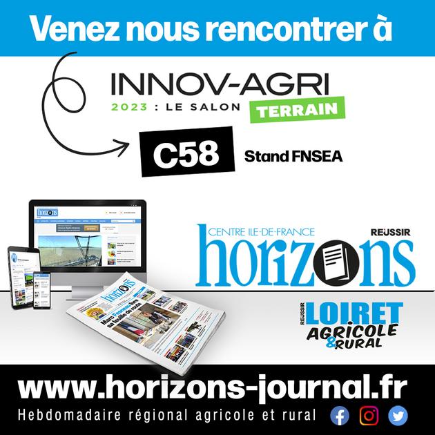 Votre journal Horizons à Innov-agri | horizons