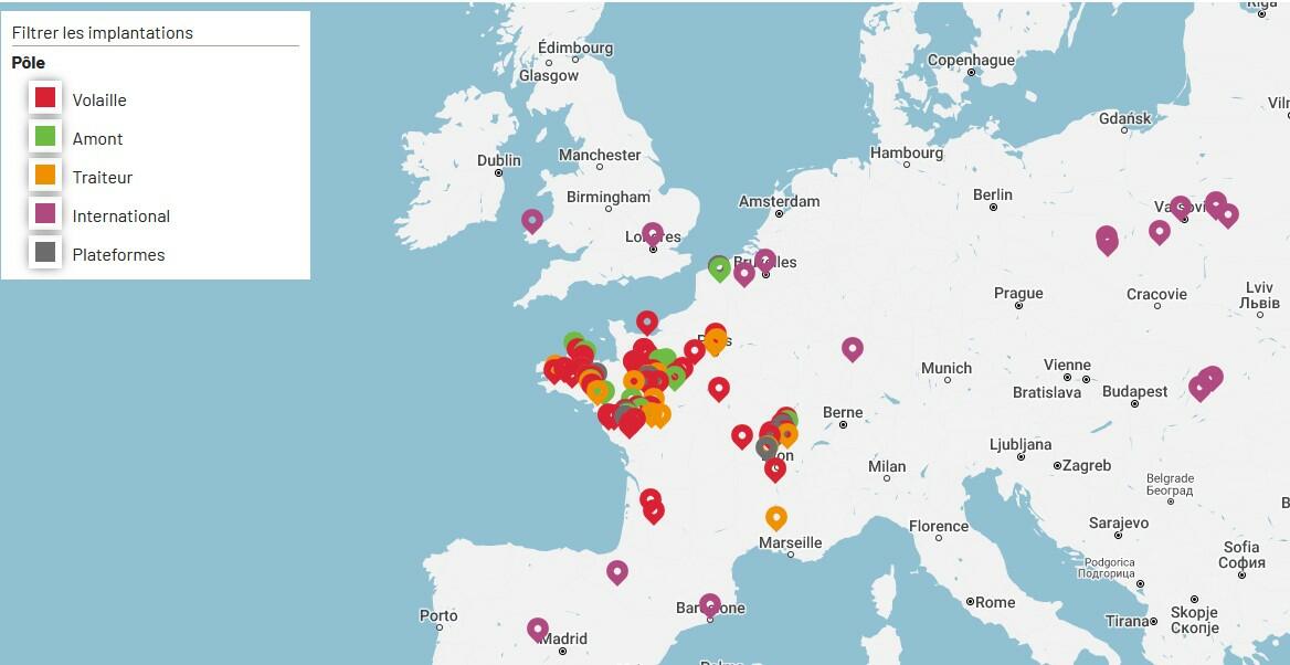 Le chiffre d’affaires du groupe LDC progresse malgré la chute des ...
