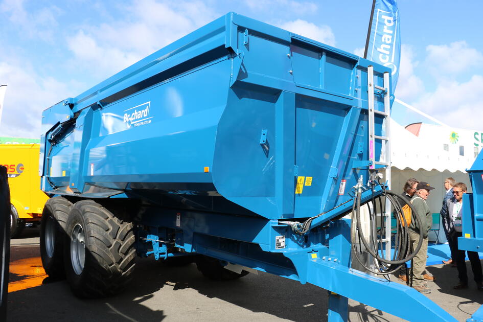 Brochard | Une remorque en acier Domex | Réussir machinisme