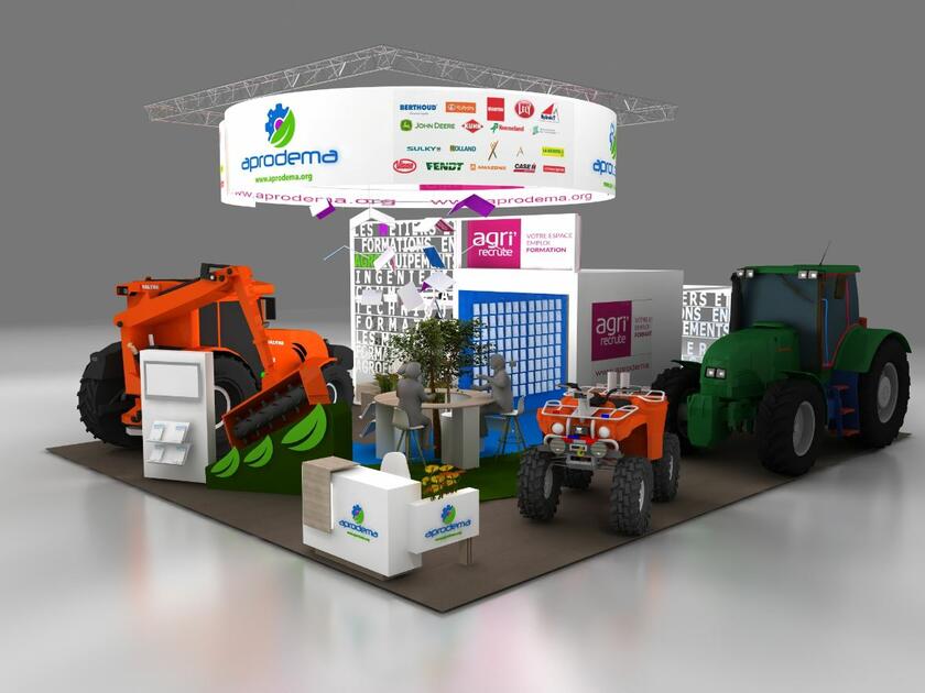 Emploi en machinisme agricole - Opération séduction au Salon de l'Agriculture pour les 7 000 ...