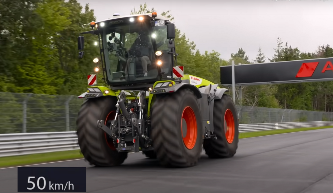 [Vidéo] - Un Claas Xerion 5000 flashé sur le mythique circuit de ...