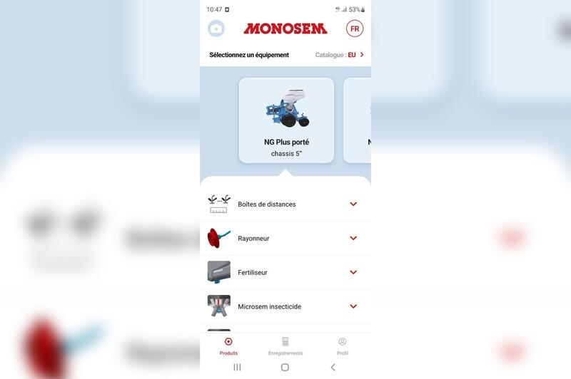 Monosem - L’application EasyAdjust simplifie les réglages du monograine | Réussir machinisme