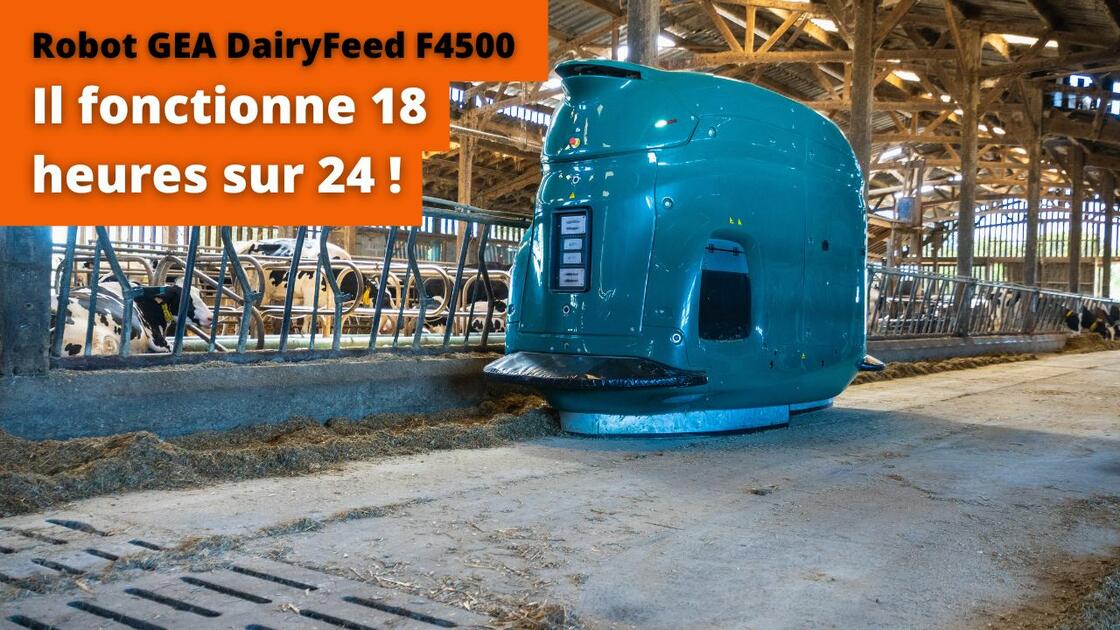 [VIDEO] - GEA DairyFeed F4500 – Un robot sur roues conçu pour alimenter ...