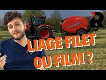 Filet ou film plastique pour le liage des balles rondes : comment ...