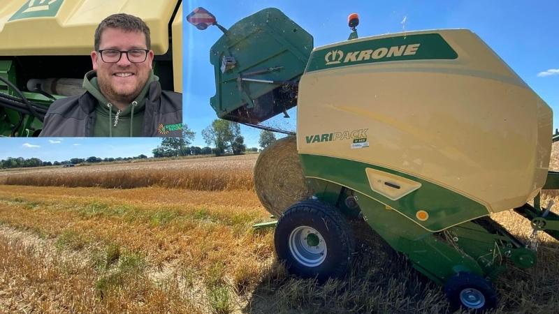 « Je hache le foin et la paille au pressage pour préserver mon bol et ...