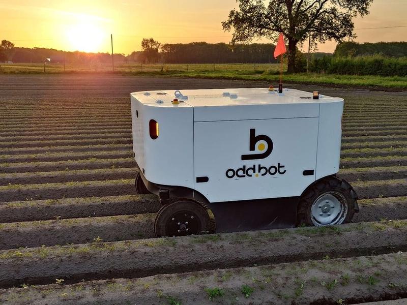 Motin AMS et Odd.bot - Le robot Maverick désherbe mécaniquement avec ...