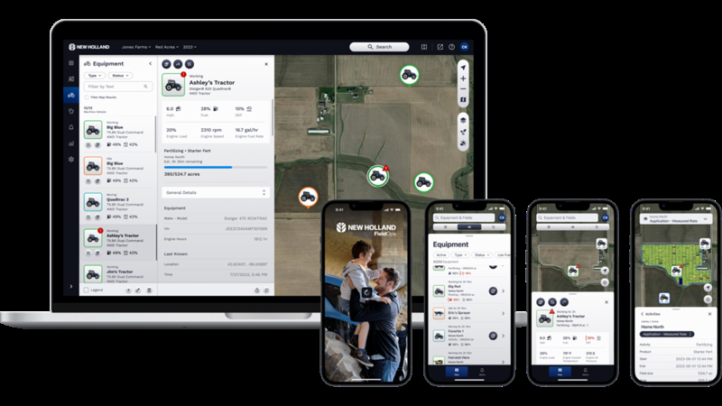 CNH - La plateforme numérique FieldOps valorise la connectivité des ...