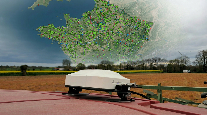 Autoguidage - Le réseau Centipede-RTK nettement plus performant avec ...
