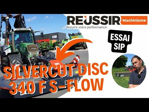 L'essai du combiné de fauche SIP Silvercut Disc 340 F et Disc 1000 C en vidéo | Réussir machinisme