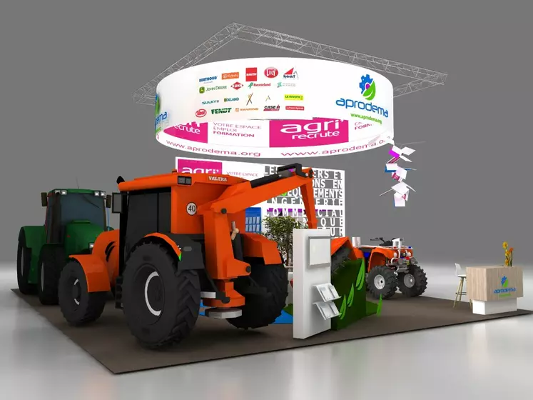 Emploi en machinisme agricole - Opération séduction au Salon de l'Agriculture pour les 7 000 ...