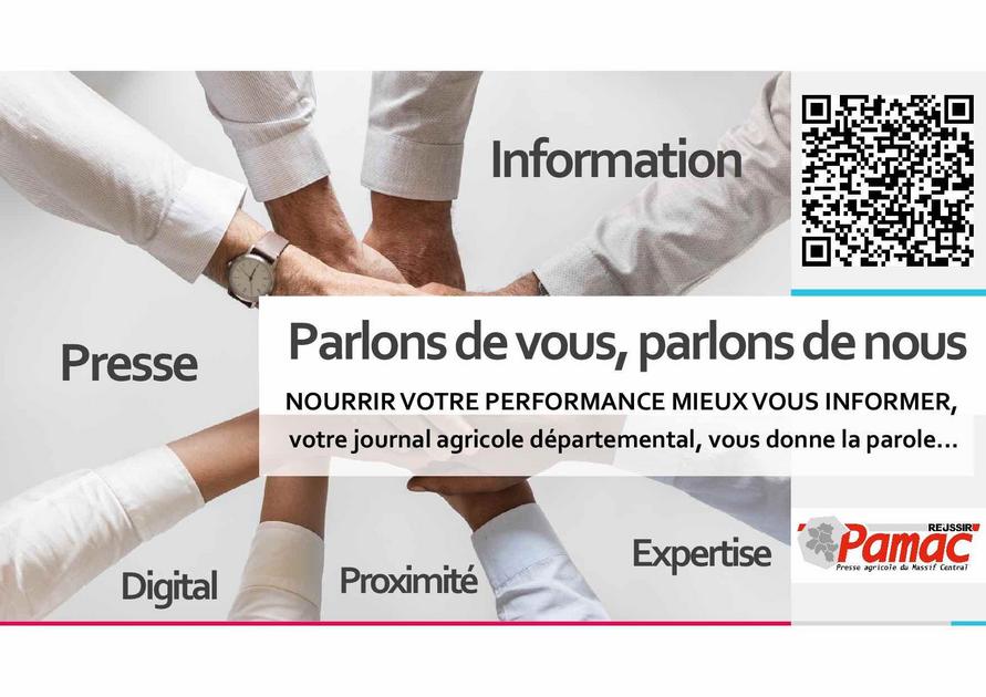 Enquête | Exprimez-vous ! | Agriculture Massif central | PAMAC