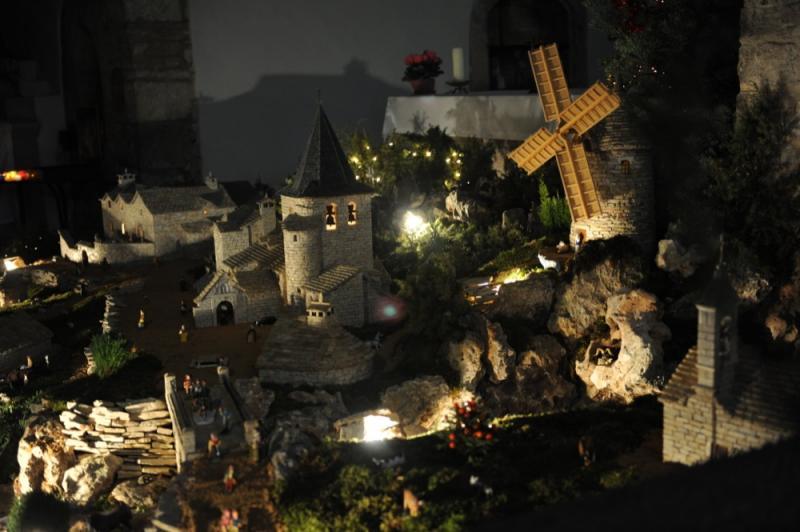 Modélisme | Un village miniature construit avec des lauzes, et de la ...