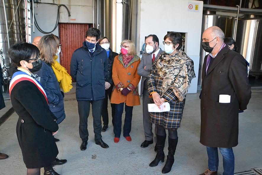 Julien Denormandie à l'écoute de la ferme Tarn | Paysan Tarnais