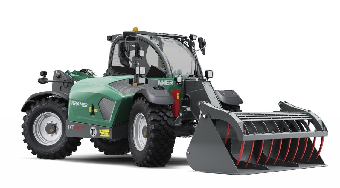 Nouveautés sur la gamme de chariots télescopiques Kramer | Union Agricole