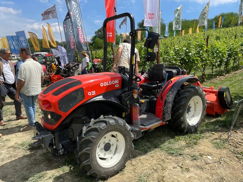 La gamme des tracteurs viticoles de Goldoni fait peau neuve | Réussir Vigne